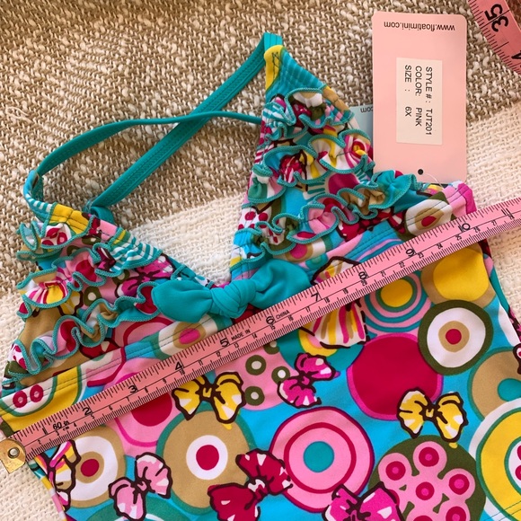 Floatimini | Swim | Floatimini Tankini Two Piece Bikini Candy Ruffle ...